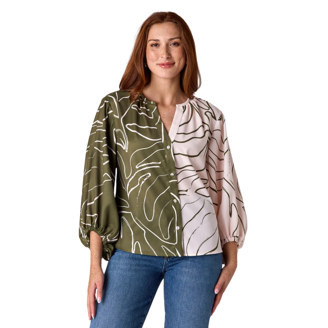 Crosby Livie Top Climbing Ivy – Amelia’s Apparel
